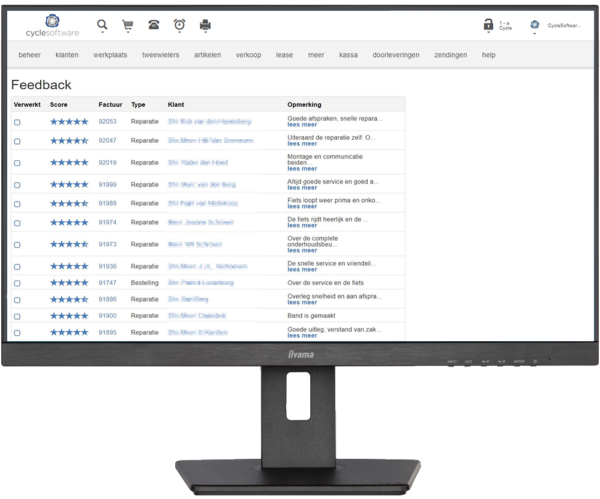 Reviews verzamelen met CycleSoftware: Klanttevredenheid meten - CycleSoftware